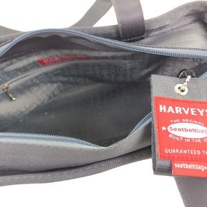 Harveys | Bags | Harveys Original Seat Belt Bag Purse Gray Woven | Poshmark